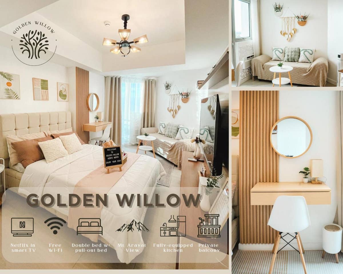 Azure North Golden Willow-Minimalist- Mt Arayat View -NETFLIX - San ...